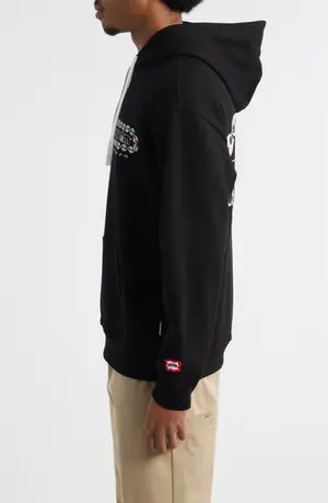 ICECREAM Chain Logo Cotton French Terry Hoodie