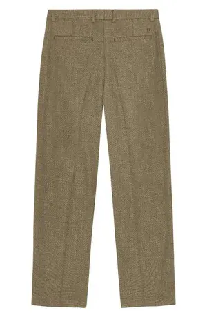 LES DEUX Randall Mélange Suit Pants