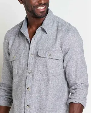 TOAD & CO Ranchero Long Sleeve Shirt - Smoke