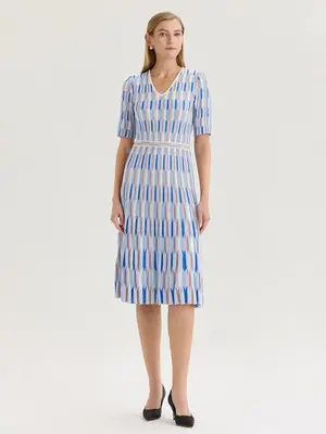 Misook Fit & Flare Day Dresses