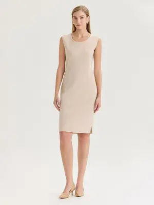 Misook Sleeveless Knit Sheath Dress
