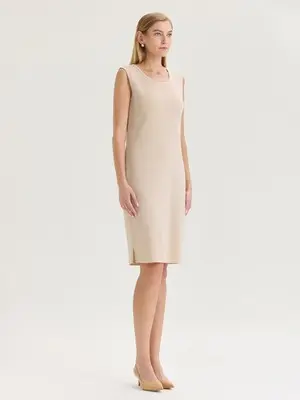 Misook Sleeveless Knit Sheath Dress