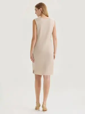 Misook Sleeveless Knit Sheath Dress