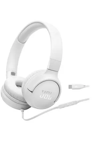 JBL Tune Tune 520c Usb-c Hi-res Wired On-ear Headphones - White
