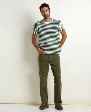 TOAD & CO Tamarack Straight Jean - Olive