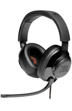 JBL Quantum 300 Wired Over Ear Gaming Headset - Black