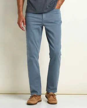 TOAD & CO Tamarack Slim Jean In Twill With Flexform Waistband - Ink