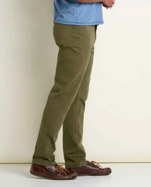 TOAD & CO Tamarack Slim Jean In Twill With Flexform Waistband - Olive