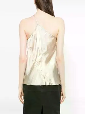 Rick Owens One-shoulder Top - Neutrals