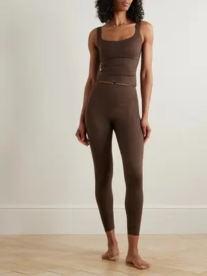 SKIMS Nike V-line 26" Leggings - Brown