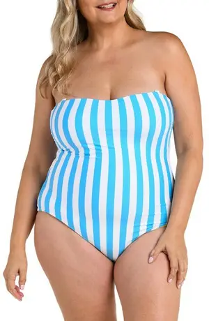 La Blanca Coastal Reversible One-piece Swimsuit