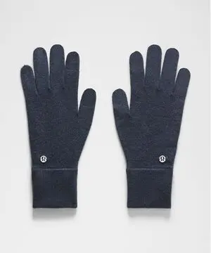 Lululemon Knitted Gloves - Club Blue