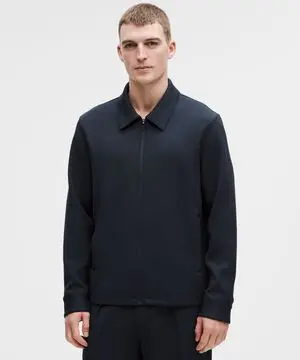 Lululemon Smooth Spacer Collared Full Zip - True Navy