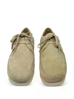 Clarks Weaver Lace-up Derby Shoes - Neutrals