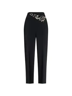 GENNY Embellished Trousers - Black