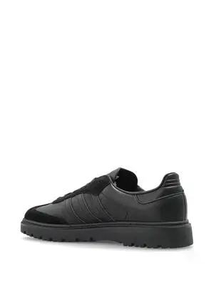 Adidas Samba Lx Panelled Lace-up Sneakers - Black