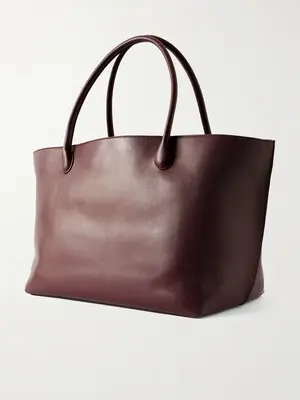 LIÉ STUDIO The Eva Weekend Leather Tote - Brown