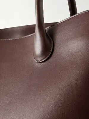 LIÉ STUDIO The Eva Weekend Leather Tote - Brown