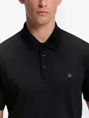 BOSS Mercerized-cotton Polo Shirt With Double B Monogram