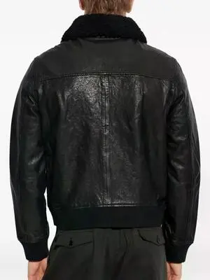 ALLSAINTS Vaucluse Leather Aviator Jacket