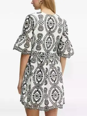 SILVIAN HEACH Geometric-pattern Mini Dress