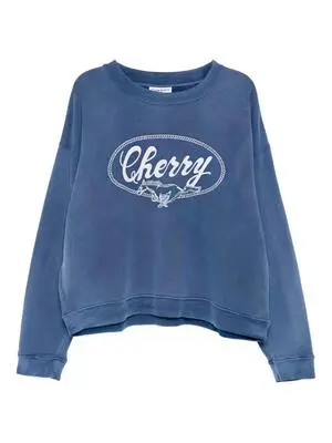 CHERRY LA Logo-embroidered Sweatshirt