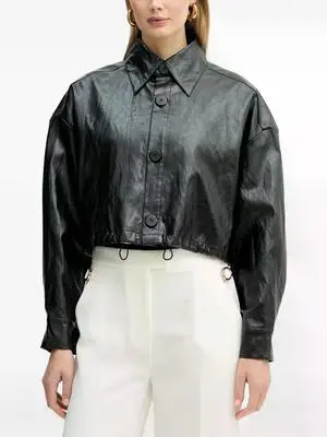 SILVIAN HEACH Buttoned Cropped Jacket