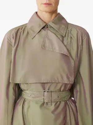 LANVIN Belted Trench With Buckle Cuffs