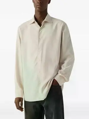 Zegna Long-sleeve Shirt - Neutrals