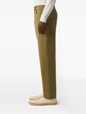 Zegna Cotton Trousers - Green