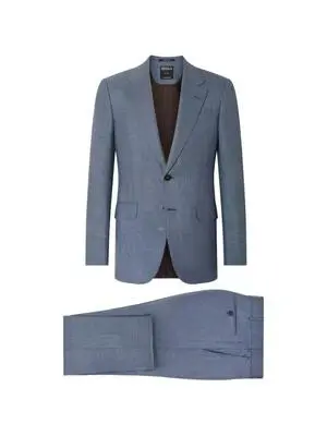 Zegna Centoventimila Wool Suit - Blue
