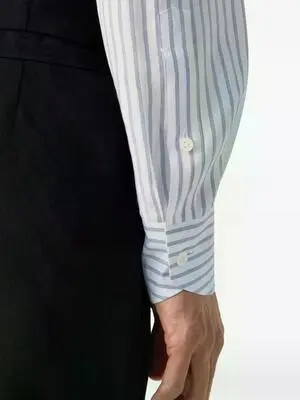 Zegna Striped Shirt - White