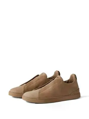 Zegna Triple Stitch Sneakers - Neutrals