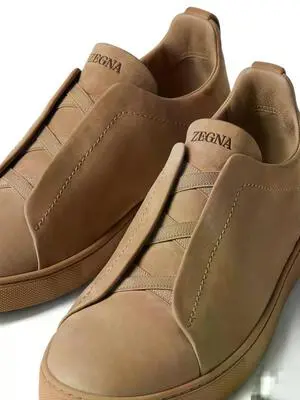 Zegna Triple Stitch Sneakers - Neutrals