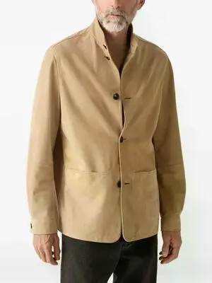 Zegna Il Conte Button-up Jacket - Neutrals