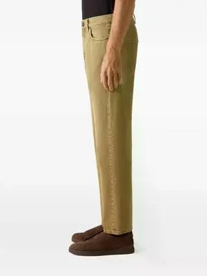 Zegna Cotton Trousers - Neutrals