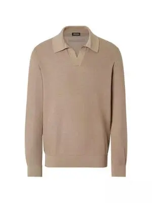 Zegna Polo-collar T-shirt