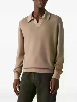 Zegna Polo-collar T-shirt