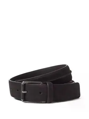 Zegna Nubuck Belt - Black