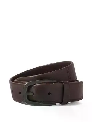 Zegna Leather Belt - Brown