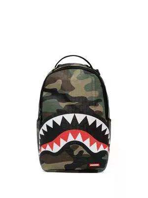 SPRAYGROUND Camouflage Shark Backpack