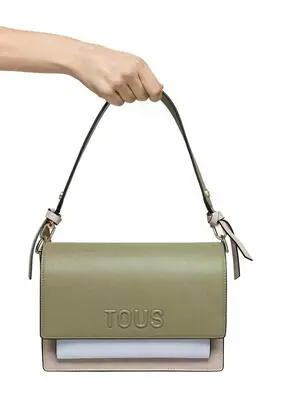 TOUS Embossed Strap Satchel