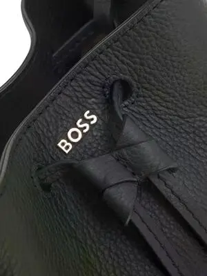 BOSS Drawstring Closure Bucket Bag