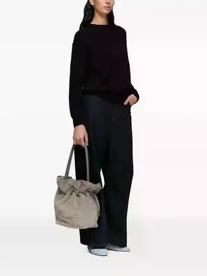 TOUS Suede Bucket Bag