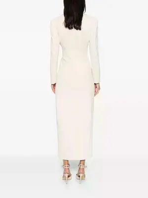SIMONA CORSELLINI Embellished Split Dress