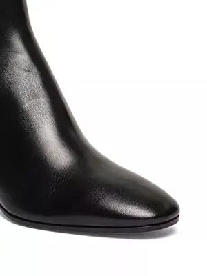 Santoni Round-toe Zip-fastening Boots