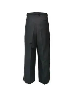 MASU Pleated Wide Leg Trousers