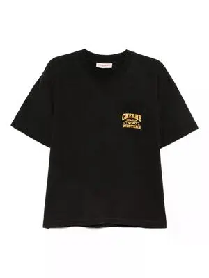 Cherry La Crewneck T-shirts For Men