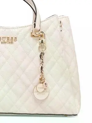 Guess Quilted Pattern Shoulder Bag