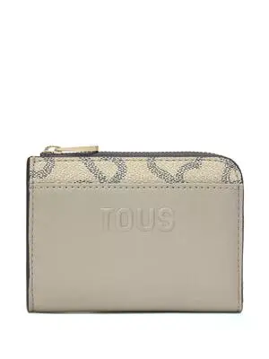 TOUS Kaos Icon Logo Zip Wallet - Blue